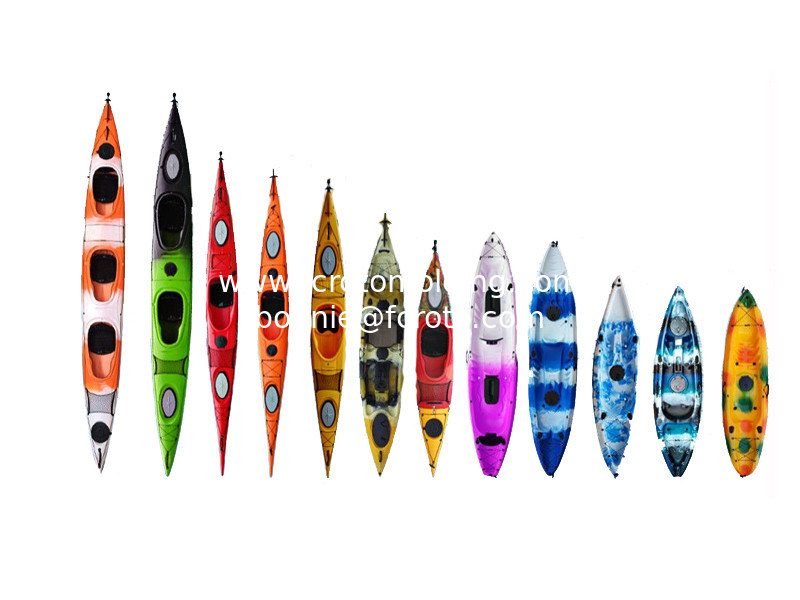 Todos los tipos de moldeo por rotación Tipo de molde de kayak